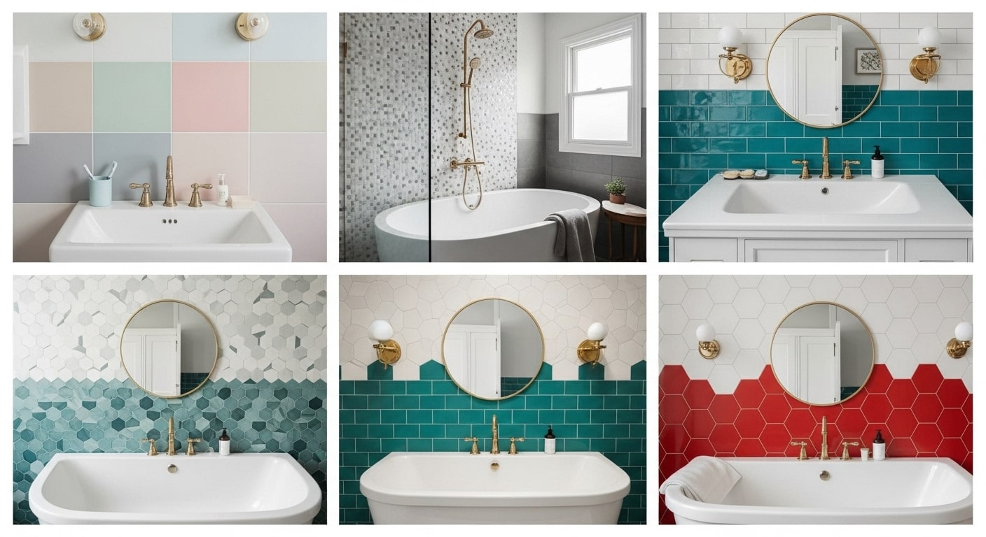 15 Bathroom Tiles Design Ideas to Elevate Your Space