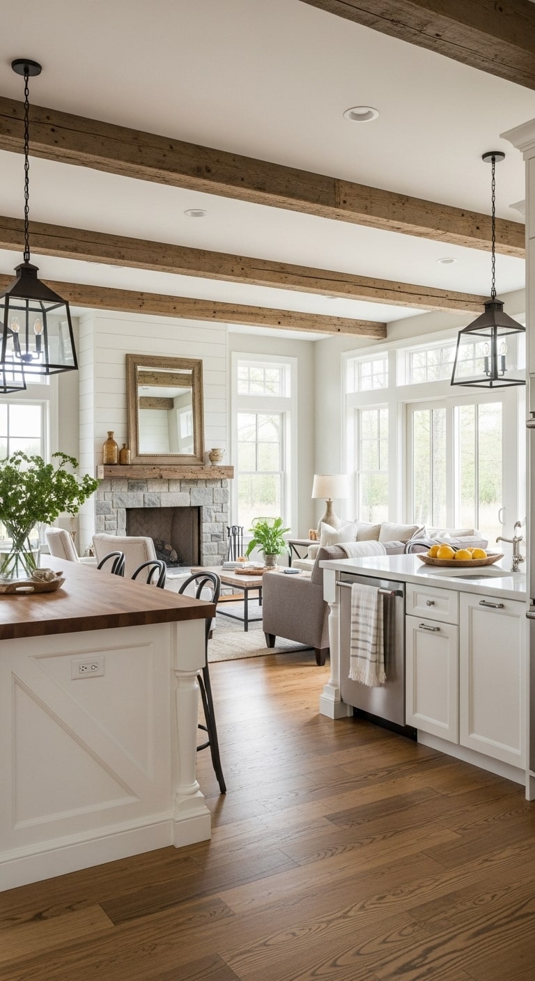 15+ Open Concept Kitchen Living Room Ideas for a Seamless Modern Space