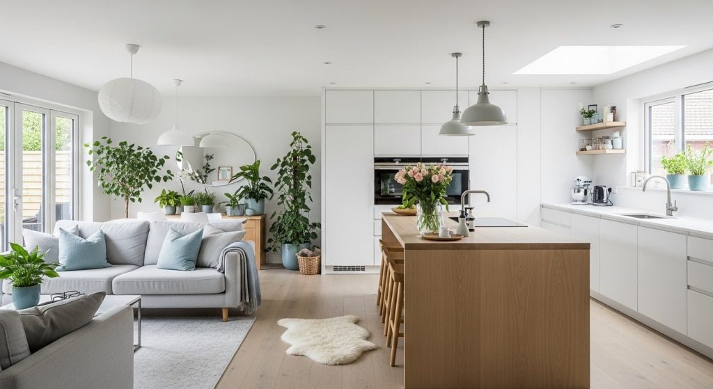 15+ Open Concept Kitchen Living Room Ideas for a Seamless Modern Space